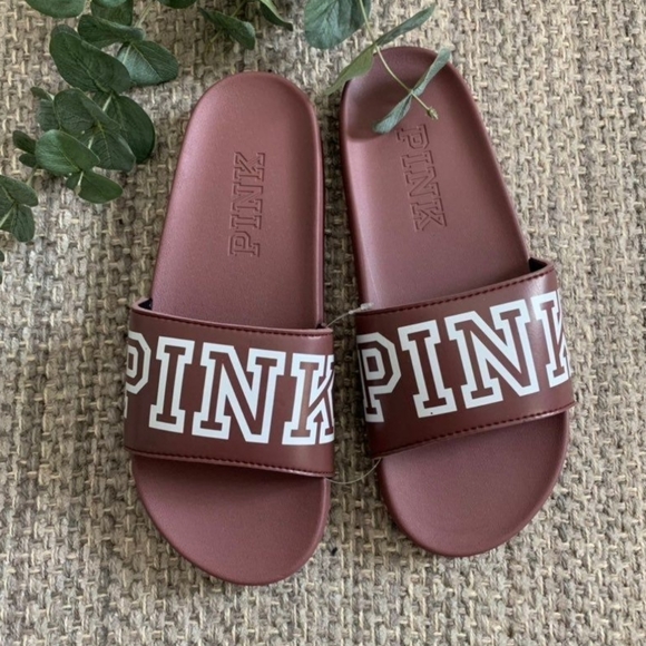 Victoria's Secret | Shoes | Nwt Victorias Secret Pink Slides | Poshmark